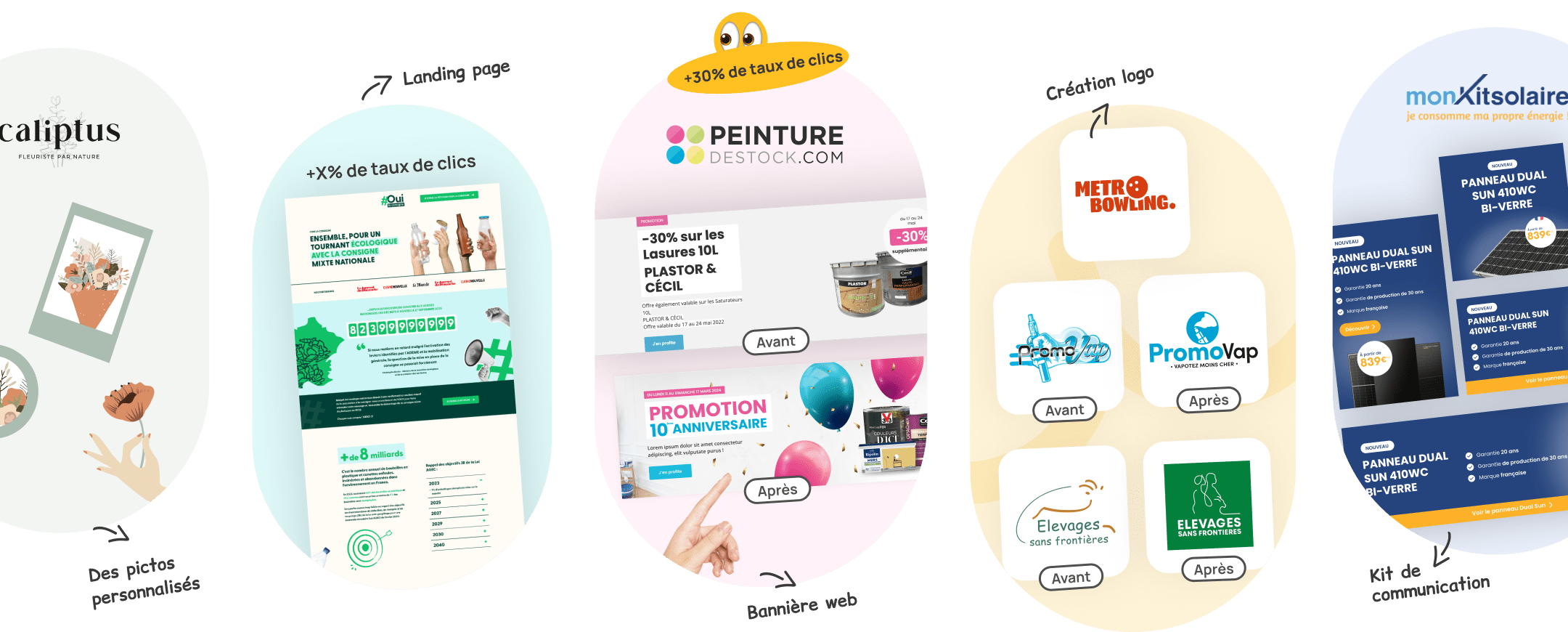 Visuel à la carte | Abonnements & crédits pour créations graphiques
